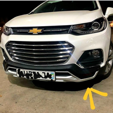 Диффузор на бампер Jentra, Lacetti, Cobalt, Nexia r3, Spark,Tracker