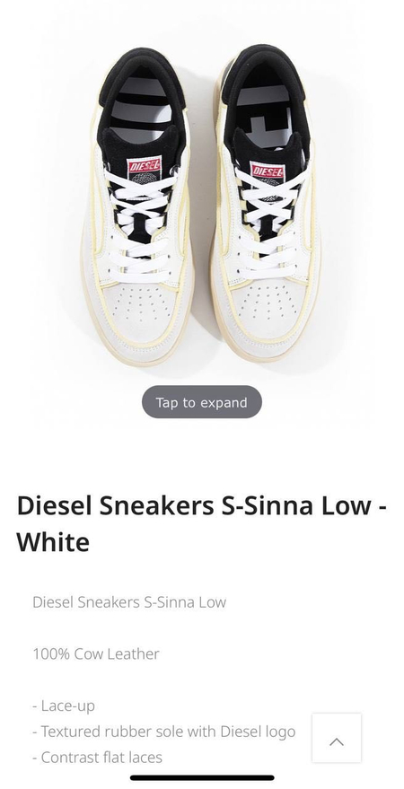 Мужские кроссовки Diesel S-Sinna