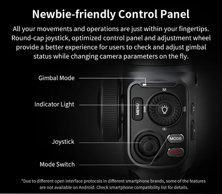 Zhiyun Smooth q4/q4 combo/q5 stabilizator shtativ стабилизатор штатив