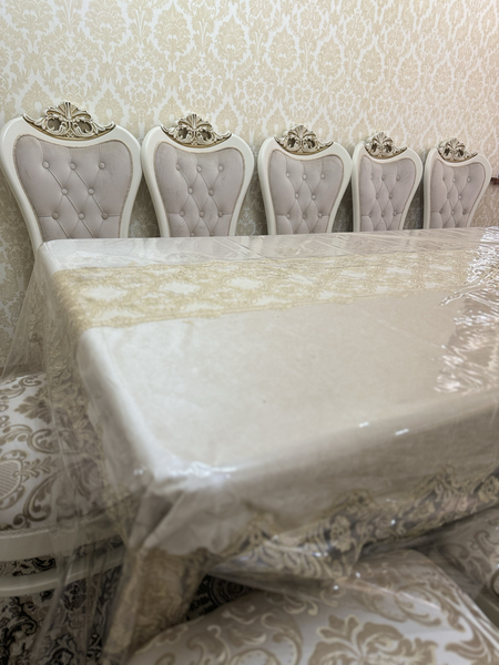 Stol stul kamplekt 12 kishilik Yong’oqdan
