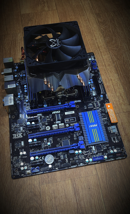 MSI X79+I7 3820+16Gb+Куллер башня