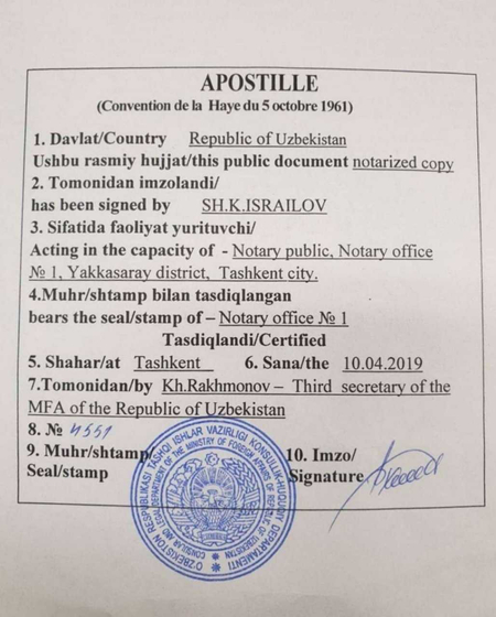 Tarjimonlik va apostil markazi - Tez,sifatli va arzon