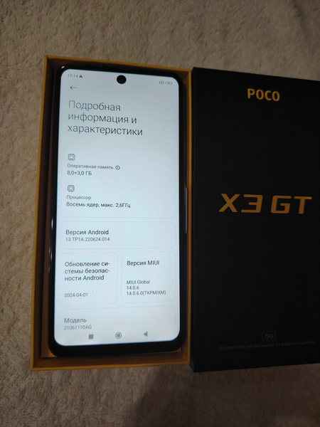 Poco X3 GT  8+3/128GB IDEAL
