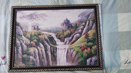 Картина водопад.