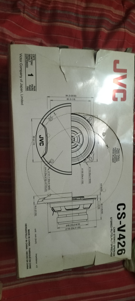 Колонки JVC  CS-V426 новые колонки писать людям из Ташкента