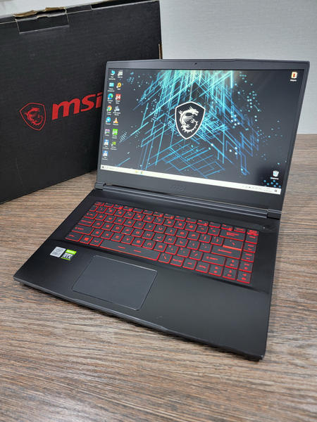 игровой i7 ноутбук MSI GF65 Thin 10UE, Американская сборка, как новый