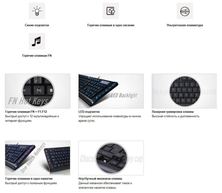 Клавиатура USB с подсветкой A4Tech KD-600L Black Light   (NT4275)