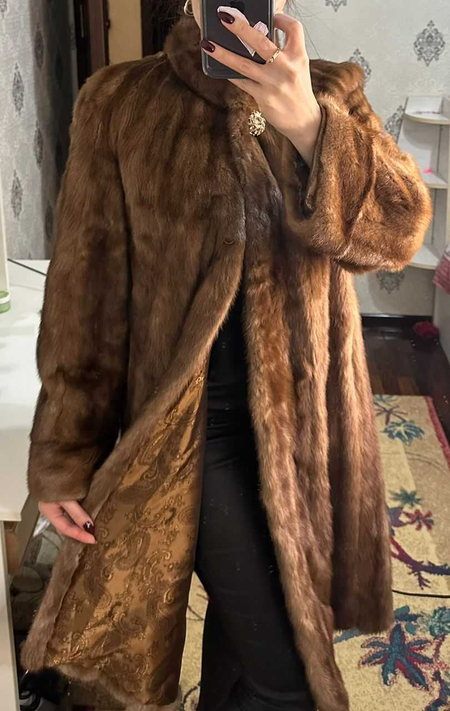 Норковая шуба из норки