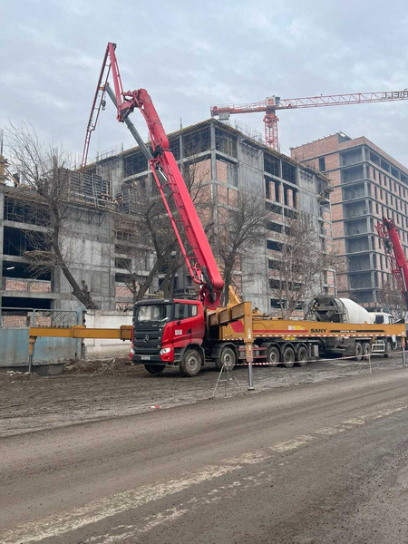 Услуги автобетононасоса 49 56 и 65 м Быстро, качественно и недорого