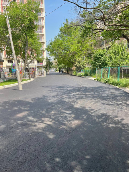 Asfalt ishlari, asfaltirovaniye Укладка асфальта