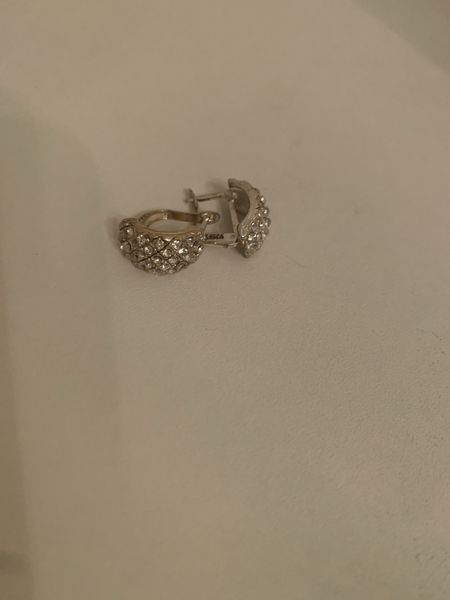 Сережки серебро 925 проба
