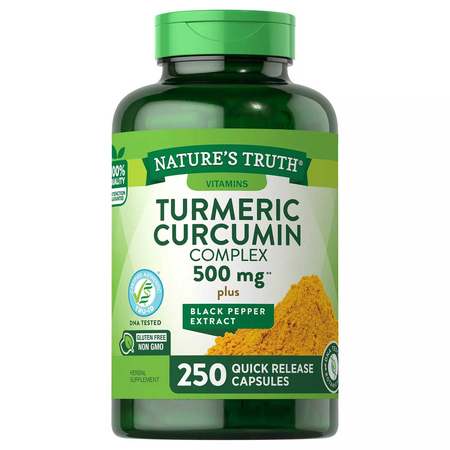Куркума Turmeric Curcumin Complex 500mg 250 капс США