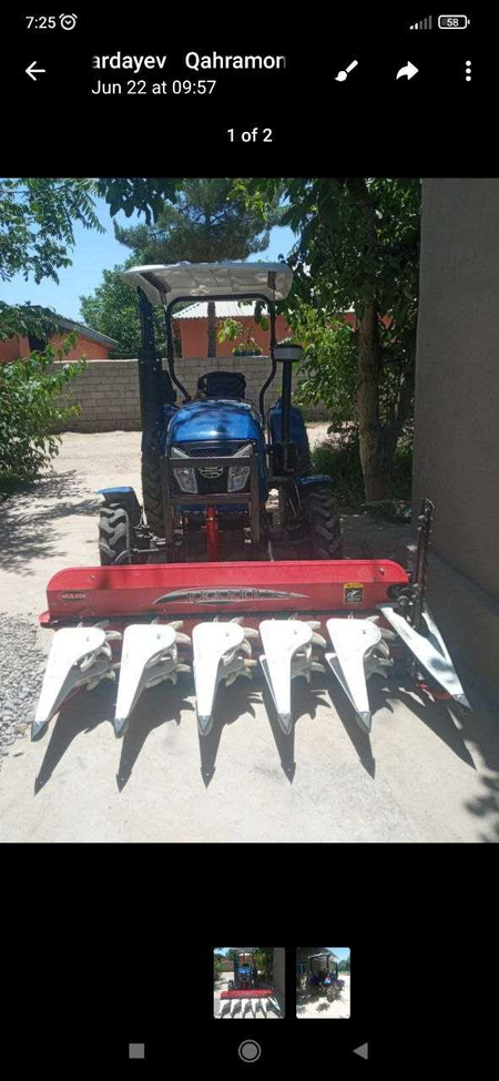 XT 304 mini traktor komplekt (jatka)(chizil) (kaselka) bor sotiladi