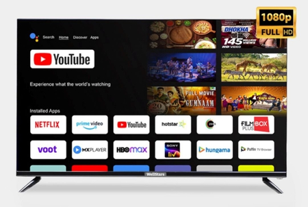 Shivaki televizor 32 smart Android TV .Ekranda oz sinig‘i bor shunichu