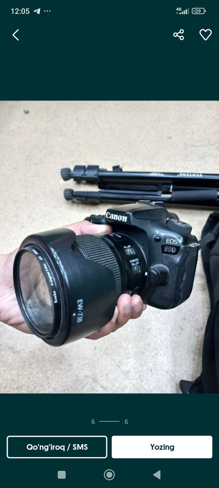 90 d  CANON kamplek