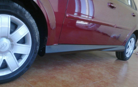 Пороги gentra lasetti tacuma spoler spoyler тюнинг Chevrolet