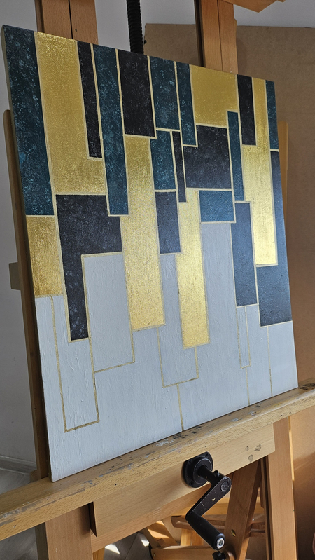 Картина 60×60 ручная работа Акриль
