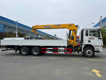 Shacman L3000 6x4 12 т русумли бортовой кран-манипулятор