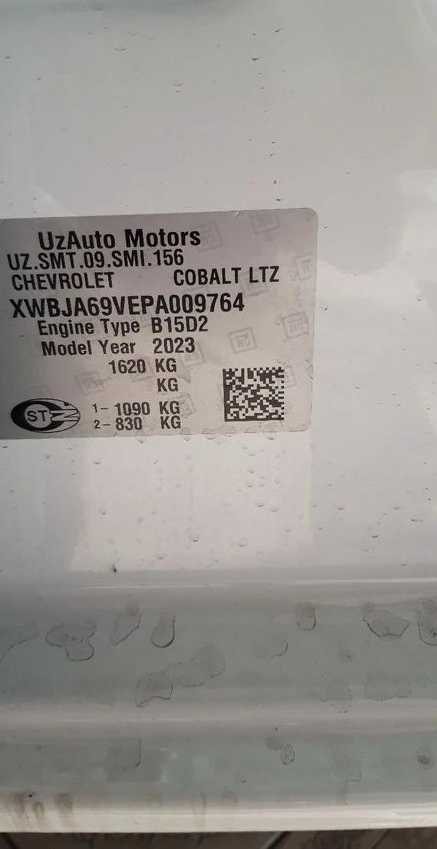 Chevrolet Cobalt avtomat yangi Yillik 8%