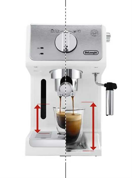 Кофеварка рожковая эспрессо Delonghi ecp33.21.w