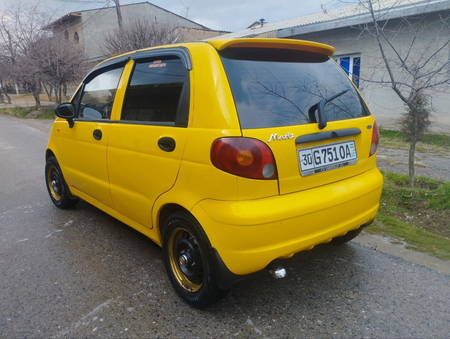 Matiz 2007 rangi sariq