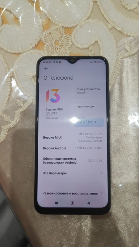 redmi 9 xolati yaxshi 64tali