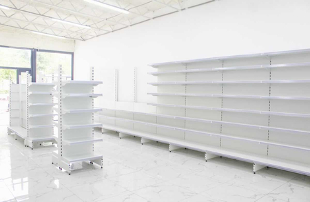 Полка-стеллаж для продуктового магазина, prefabrik tokchalar