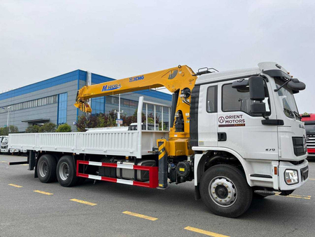 Shacman L3000 6x4 12 т русумли бортовой кран-манипулятор