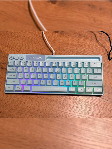 Проводная мембранная клавиатура AULA F3061 RGB