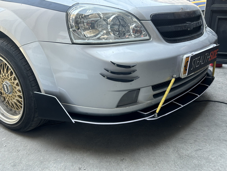 Lacetti tuning bampera. Lacetti gentra передняя Губа сплиттер