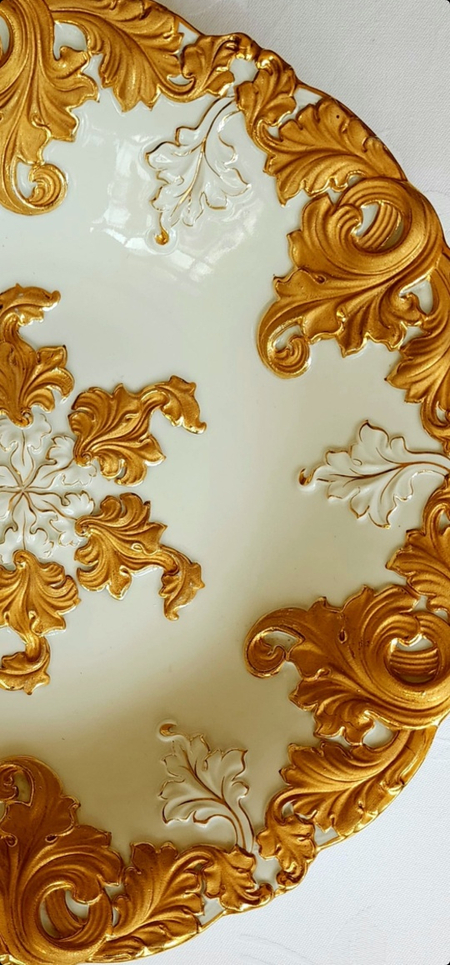 Интерьерные старинные блюда Meissen