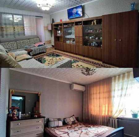 Продается 3 комнатная переделана в 4.Актепе круг Чиланзар