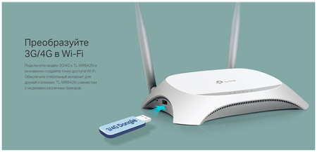 Новый TP-Link TL-WR842N Wi-Fi роутер