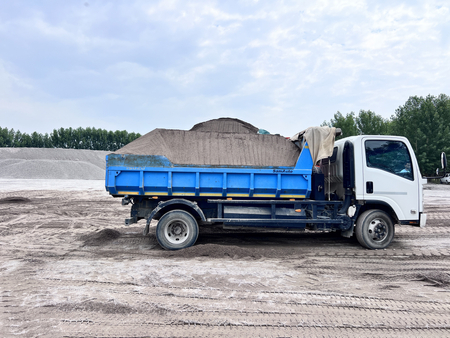 Kamaz va Isuzuda Qum Sheben Klines Kampot Turpo katlavan  xizmati