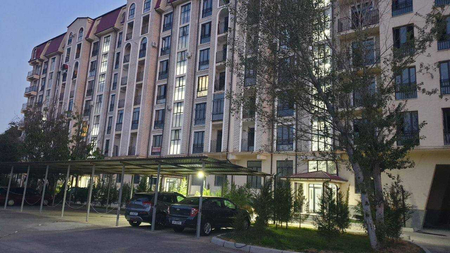 ЖК Palazzo 1 комнатная коробка 49м2 Ор-р Ахмад Югнаки ТТЗ базар