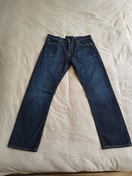 Levi\\\'s новые индиго мужские джинсы , модель 504, размер 34
