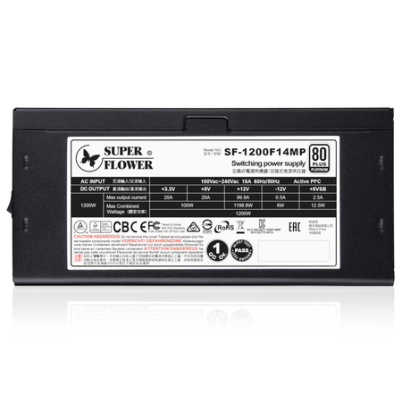 Блок питания Super Flower Leadex Platinum 1200W