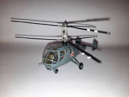 Сборная модель вертолета Ка-15М (Ка-15) (Амодел, 1:72)