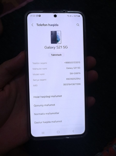 Samsung gelaxy s21 5g