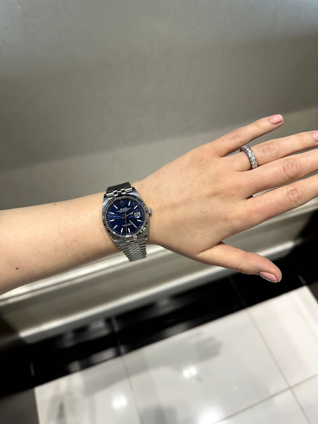 NEW Rolex Datejust 36mm Steel and White Gold 126234