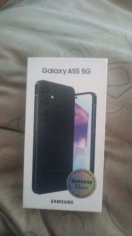 Samsung A 55 синий