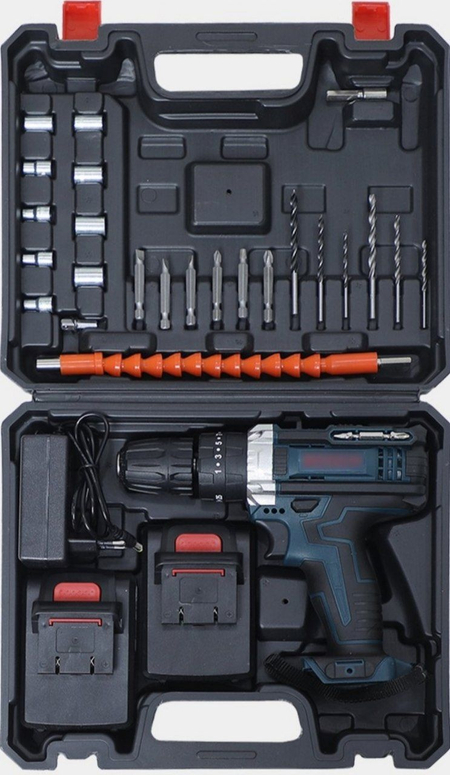 BOSCH brendidan batareya quvvati bilan ishlaydigan komplekt shrup bura