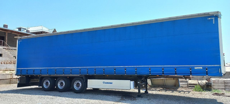 Renault + KRONE прицеп cотилади
