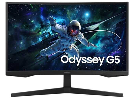 27-дюймовый изогнутый игровой монитор Samsung Odyssey G5 G55C 2K 165Гц