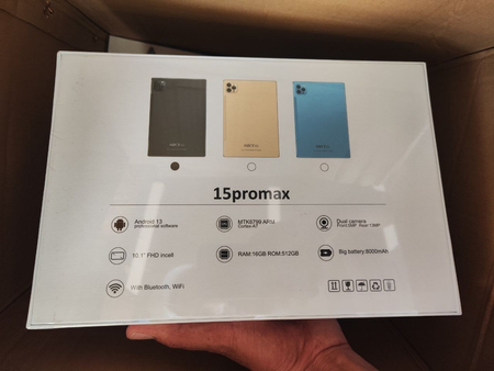 Planshet 12/512gb 10.1 dyum