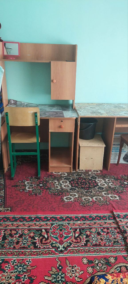 Сдается квартира на 25квартале 1комнатная бывщ общаг для семьи,