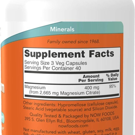 Now Magnesium Citrate