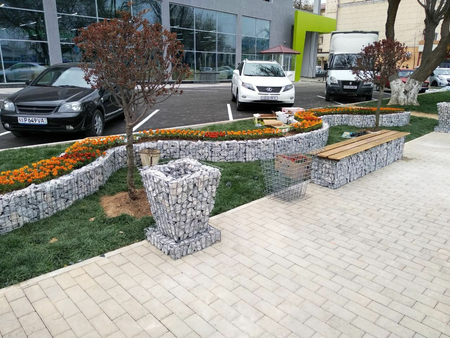 Gabion toshlar 5*15 sm oq vaqora qizil tabiy toshlar