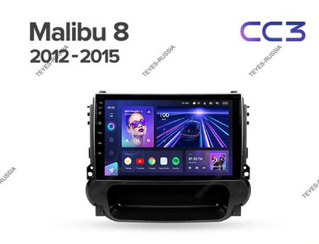 Продам Teyes CC3  4/64 GB 9 размер с рамкой для малибу 1.состоя идеал