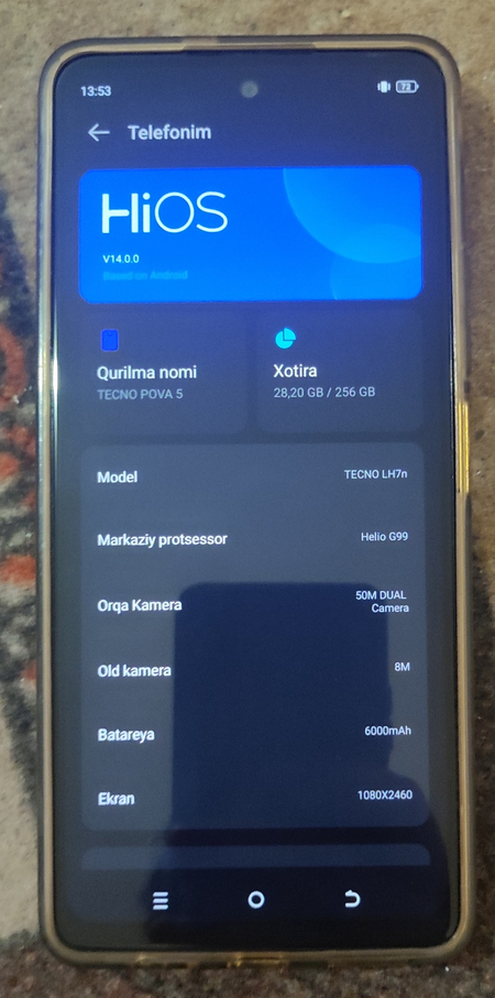 Tecno pova 8/256